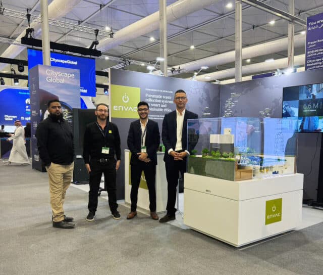 Envac showcases its innovative pneumatic waste collection systems at Cityscape Global 2024 - Envac