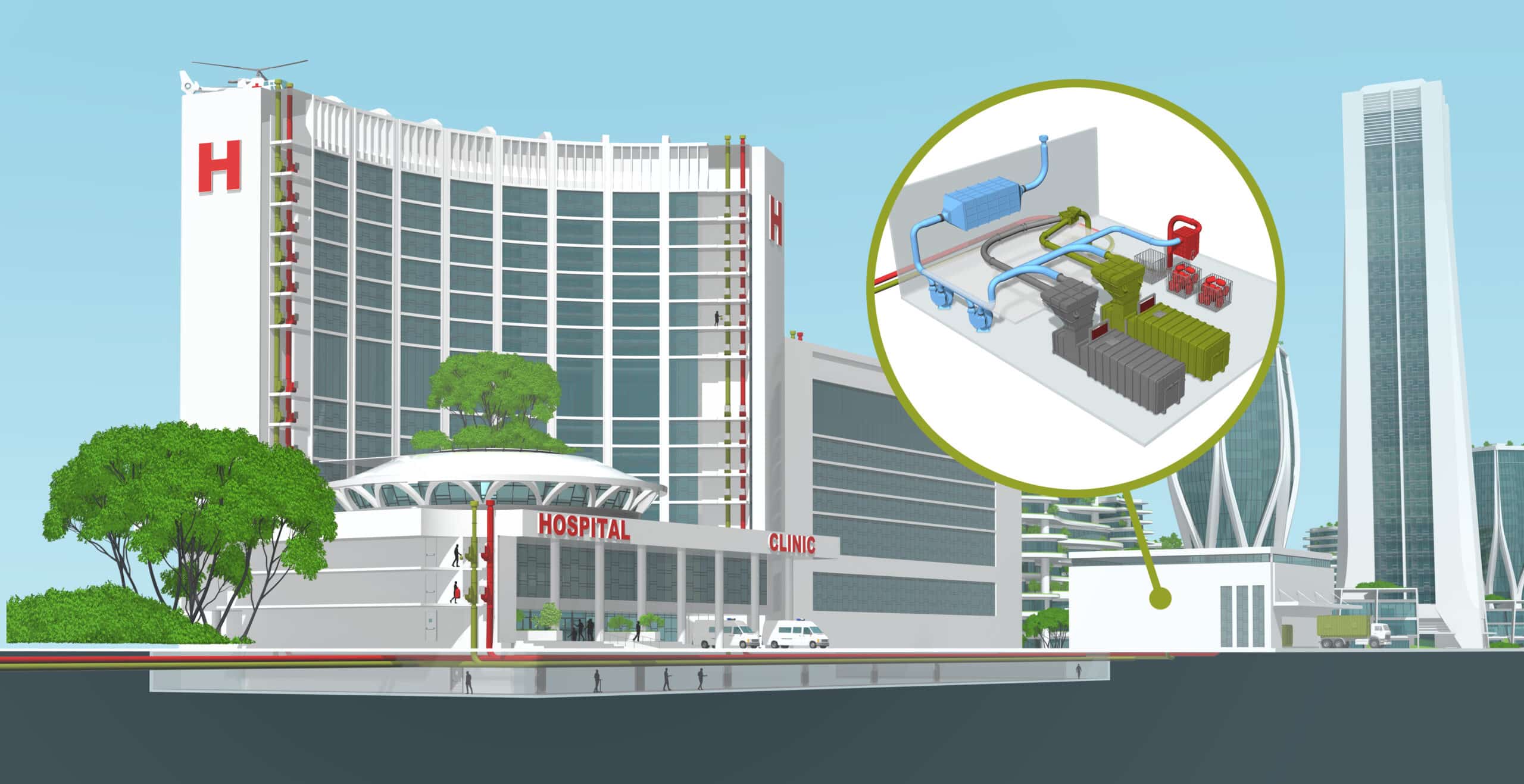 Hospital Waste Management: Automated Waste & Linen Removal