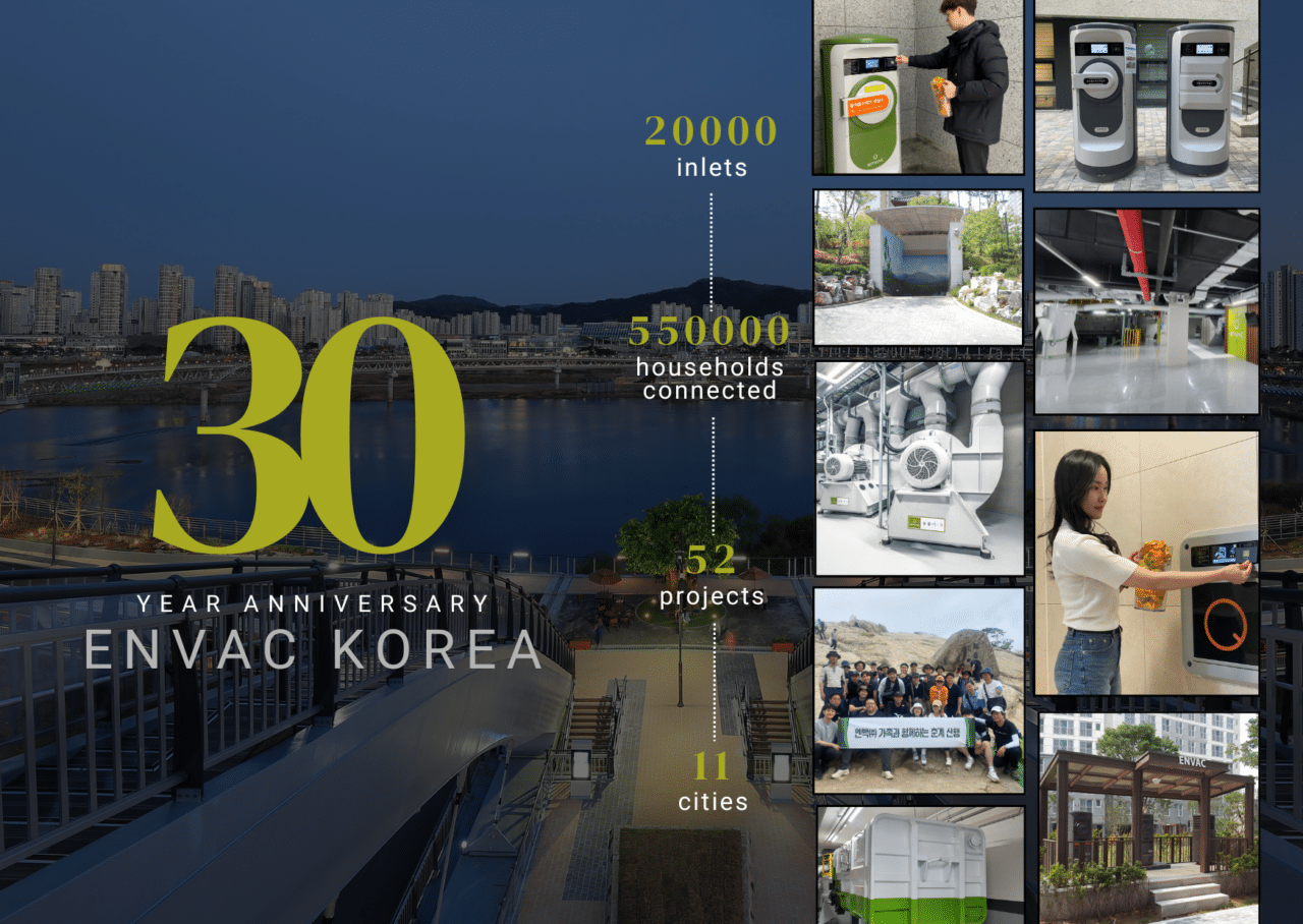 Envac Korea marks 30 years of pioneering smart waste management - Envac